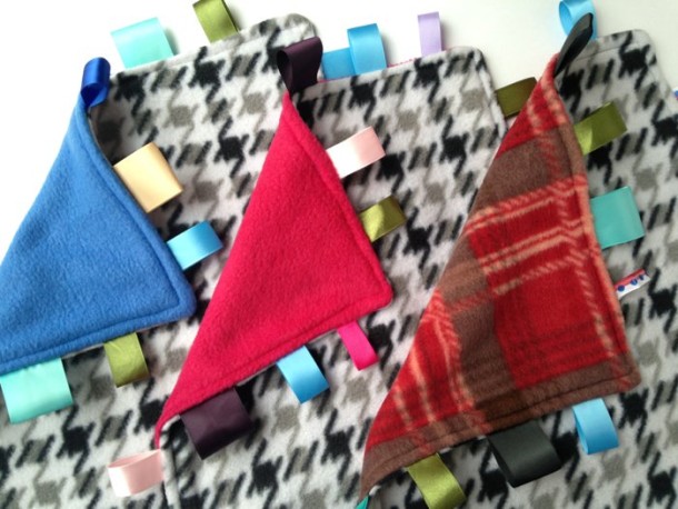 How to Make a Tag Blanket | DIY Tutorial for a Taggie Blanket Lookalike