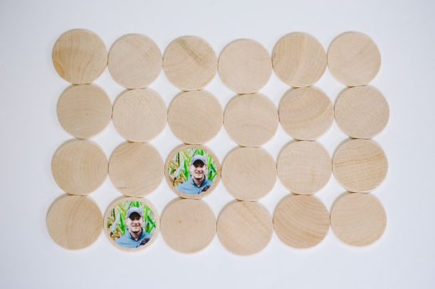 How to Make a DIY Photo Memory Match Game | Toddler and Kids Crafts ...