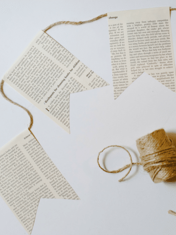 Easy Book Page Craft Ideas - Laura Radniecki