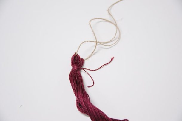 How to Make a Tassel with Embroidery Floss | DIY Fancy Tassel Tutorial