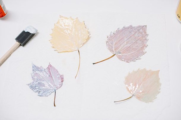 How to Make DIY Mod Podge Leaves to Preserve for Fall Crafts | Laura ...