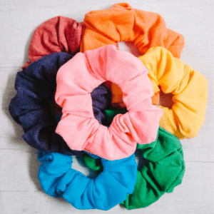 How to Make a DIY Scrunchie Out of a T-Shirt | Step by Step Tutorial