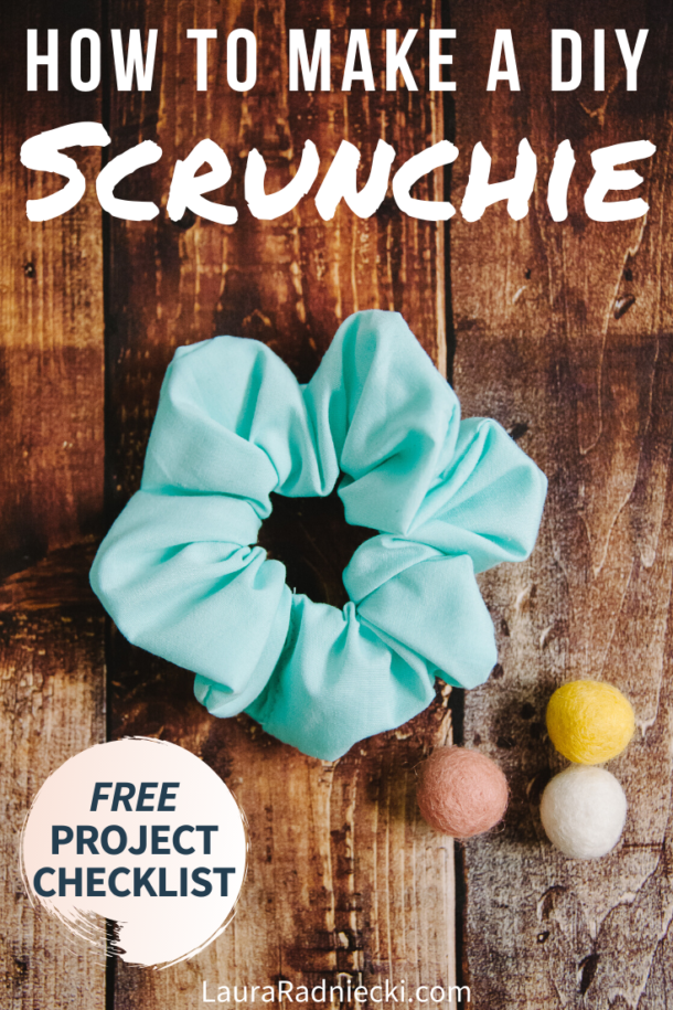 How to Make DIY Scrunchies | An Easy Step by Step Scrunchie Tutorial