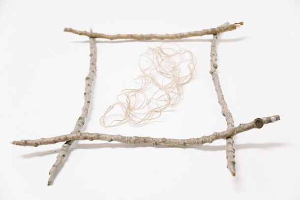 DIY Picture Frame Made with Sticks | Stick Craft Ideas