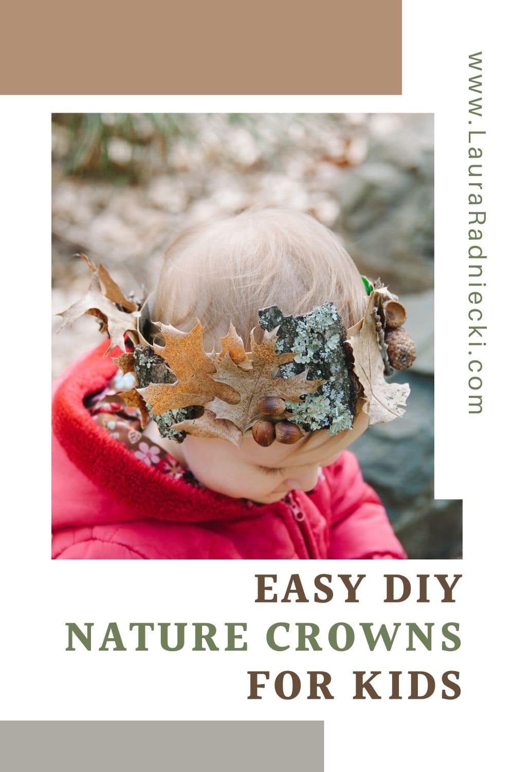 How to Make a DIY Nature Crown for Kids | Easy Nature Activities for Kids