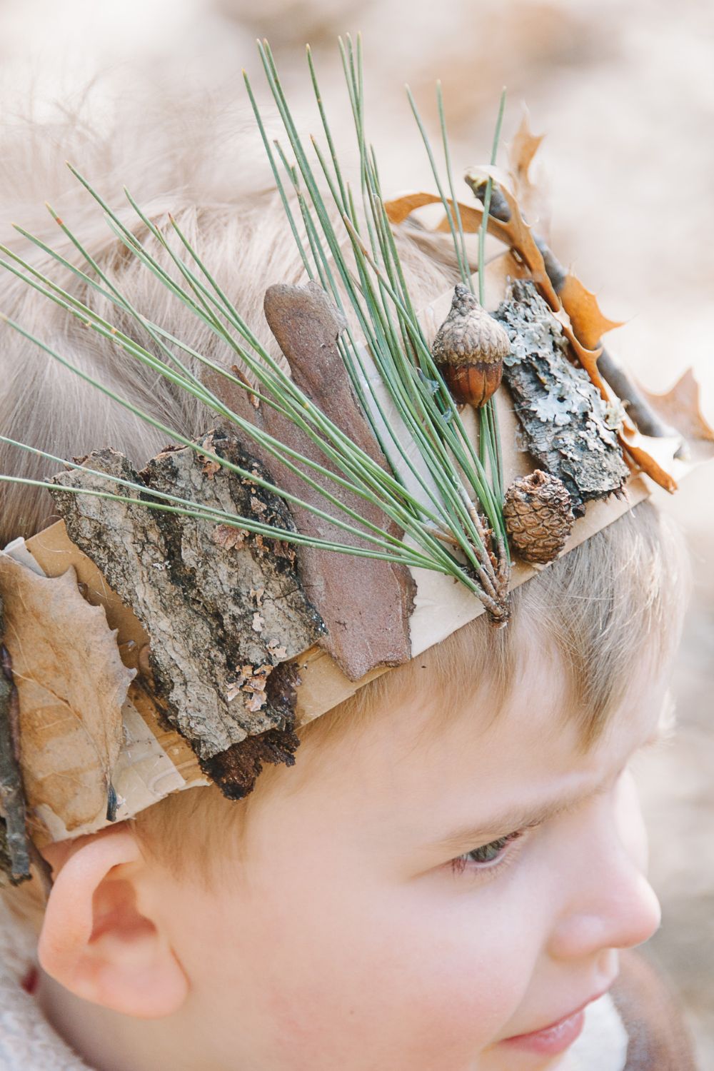 How to Make a DIY Nature Crown for Kids | Easy Nature Activities for Kids