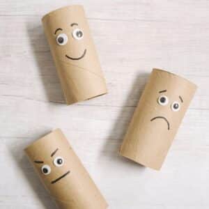 DIY Toilet Paper Roll Emotion Buddies | Feelings Activities for Kids ...