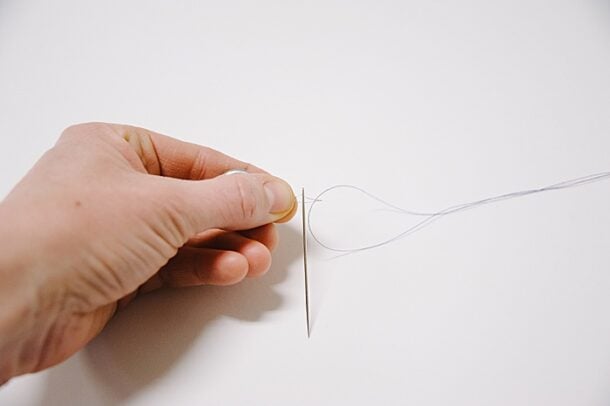 How to Thread a Needle and Tie a Knot for Hand Sewing