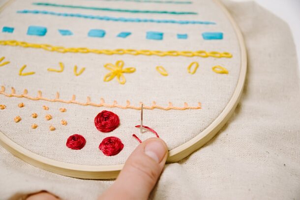 14 Types of Embroidery Stitches | Basic Embroidery Stitch Guide
