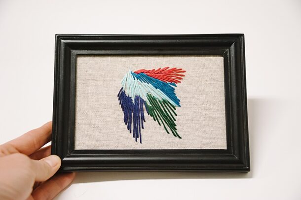 How to Display Embroidery Projects | How to Frame Embroidery in Hoop