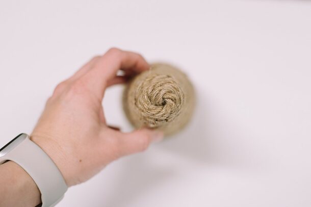 How to Make DIY Christmas Trees with Rope, Jute, Twine, and Yarn