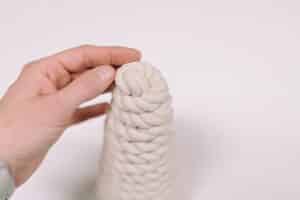 How to Make DIY Christmas Trees with Rope, Jute, Twine, and Yarn