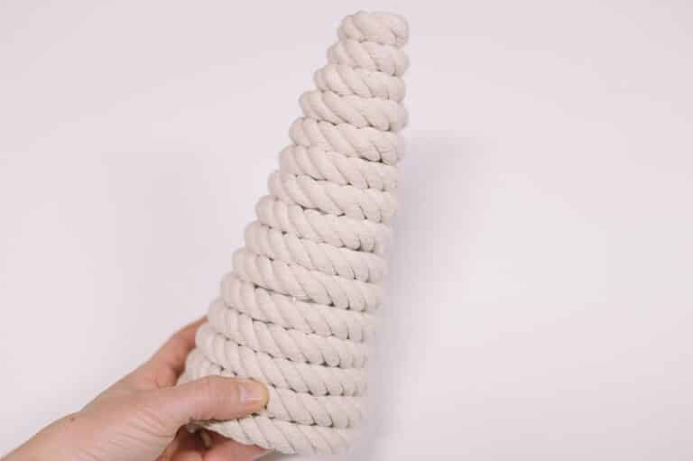 How to Make DIY Christmas Trees with Rope, Jute, Twine, and Yarn