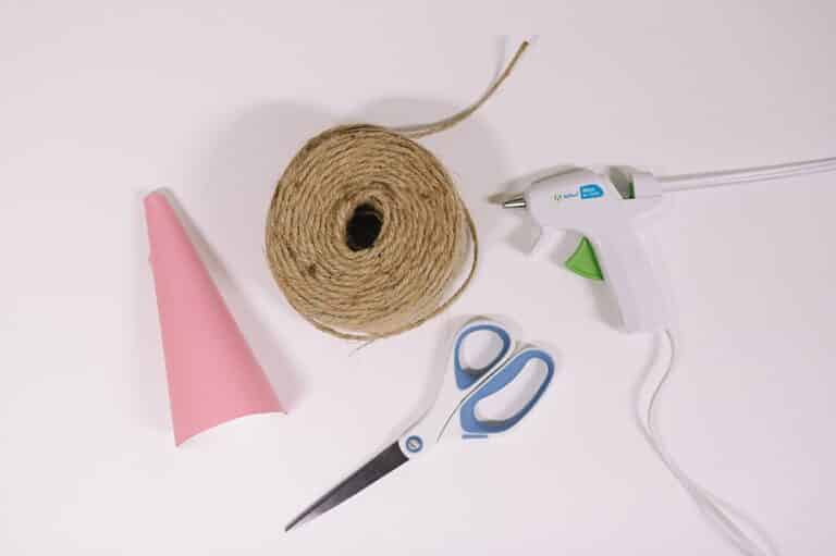 How to Make DIY Christmas Trees with Rope, Jute, Twine, and Yarn