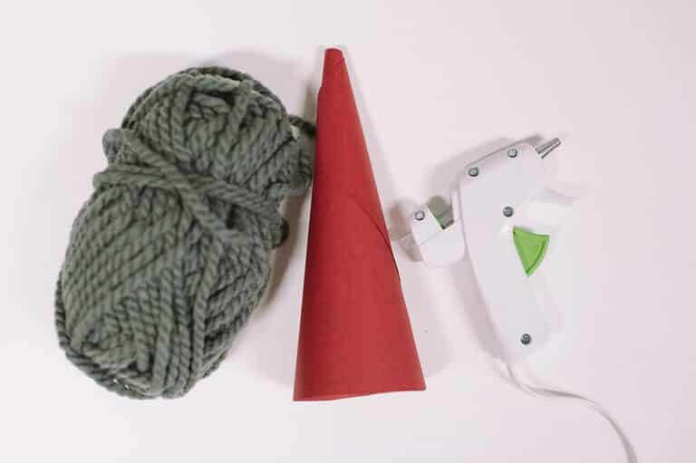 How to Make DIY Christmas Trees with Rope, Jute, Twine, and Yarn