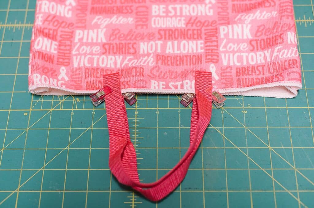 DIY Breast Cancer Hand Towel Tote Bag | Easy Sewing Tutorial