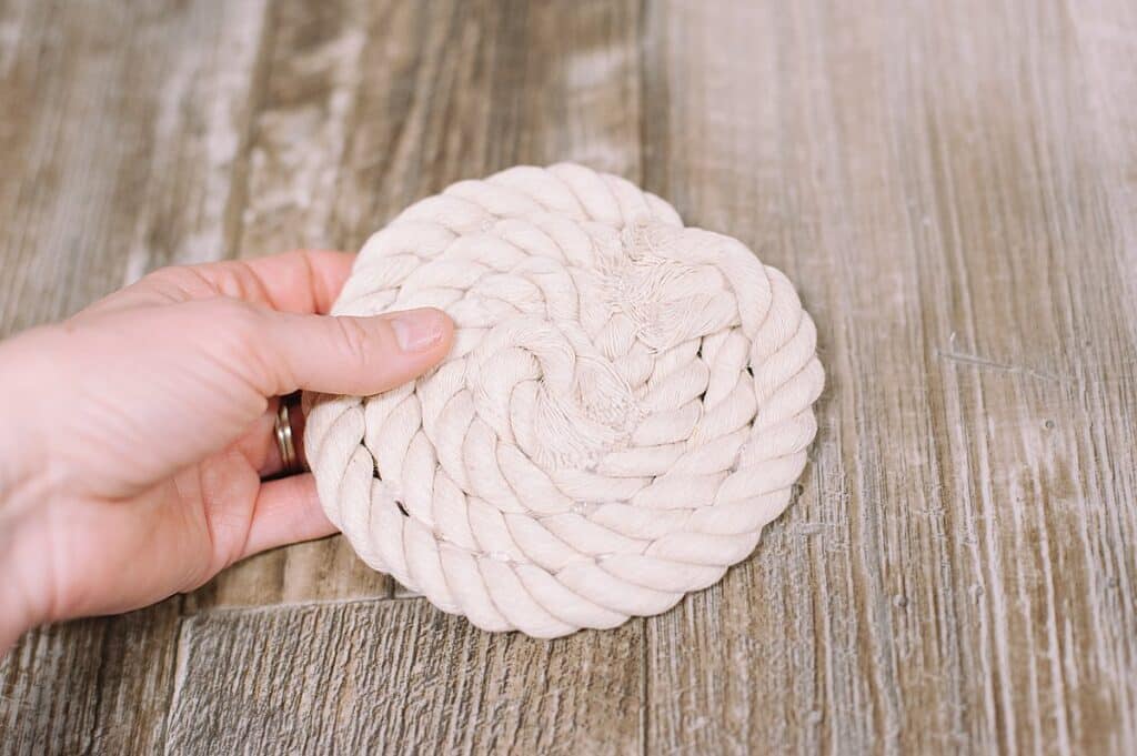 How to Make a Rope Coaster | DIY Rope Trivet