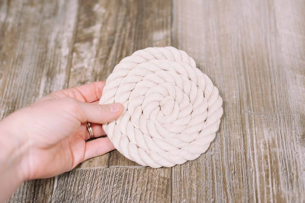 How to Make a Rope Coaster | DIY Rope Trivet