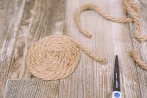 How to Make a Rope Coaster | DIY Rope Trivet