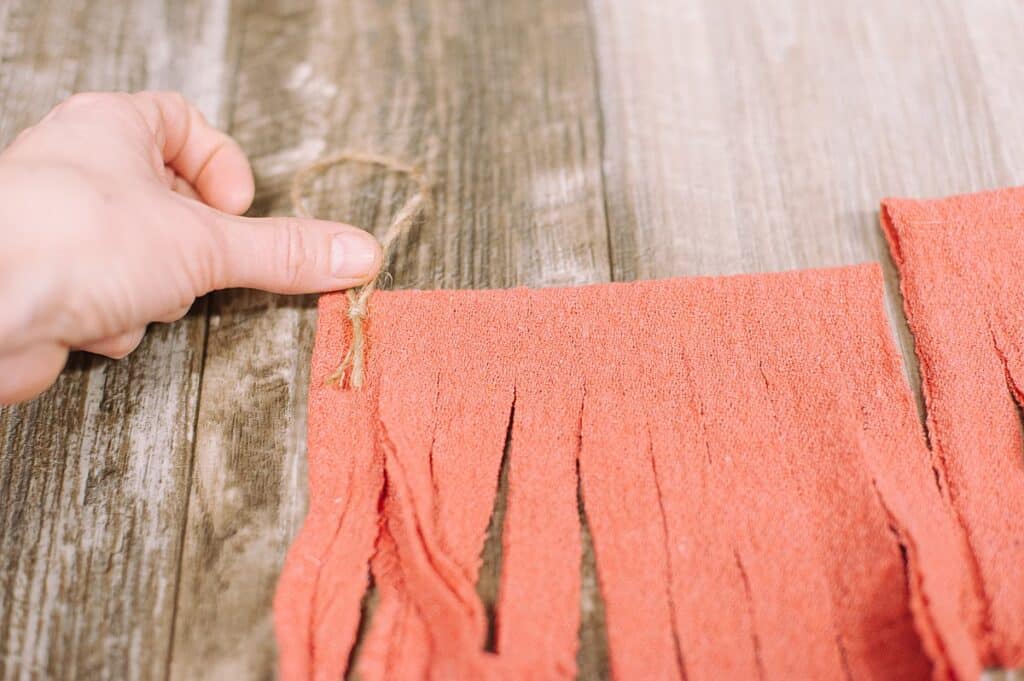How to Make Fabric Tassels Using Fabric Shop Towels