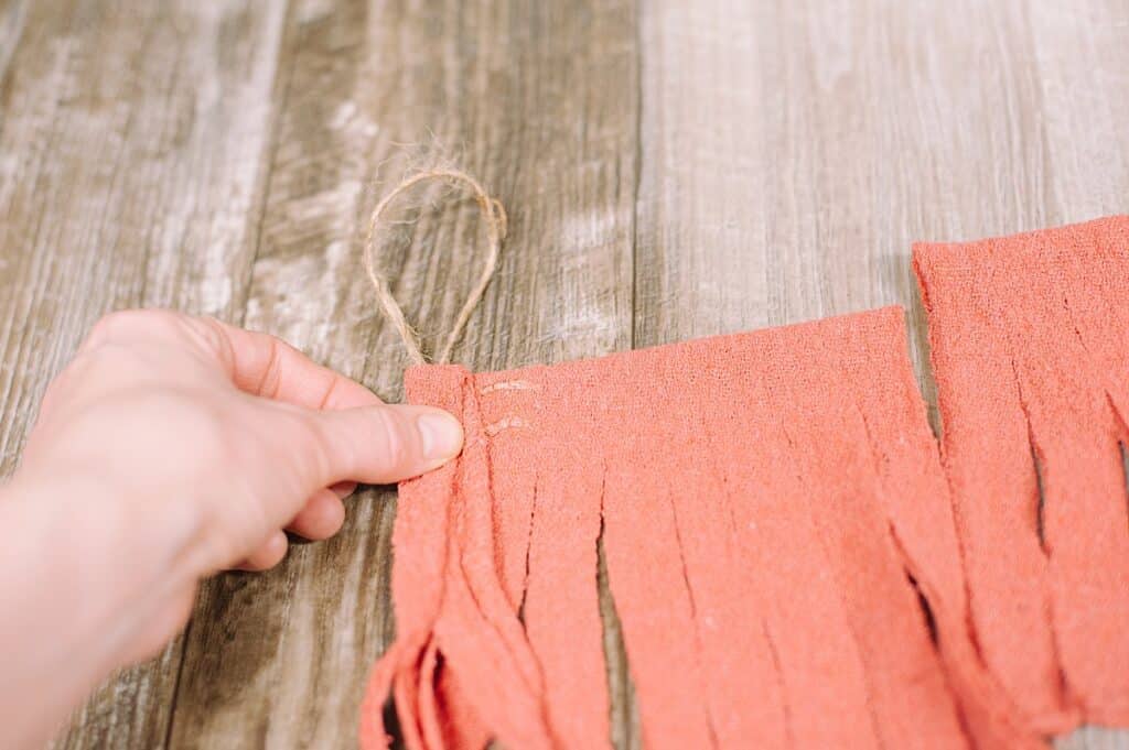How to Make Fabric Tassels Using Fabric Shop Towels