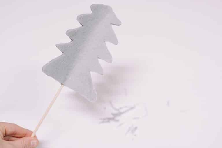 How to Make Felt Trees for the Holidays | Scandinavian Decor