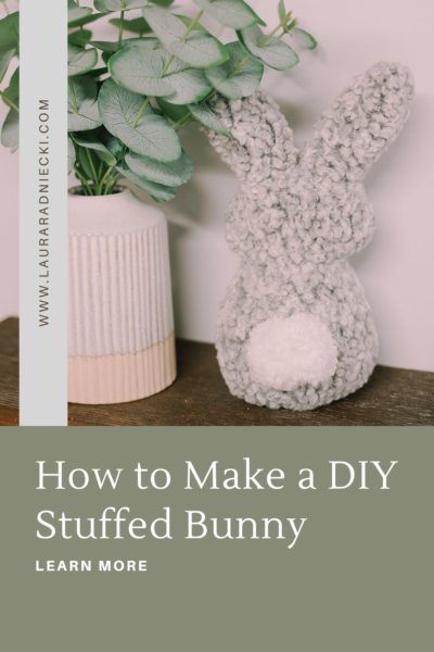 How to Make a DIY Stuffed Bunny for Kids | Easy Easter Decor