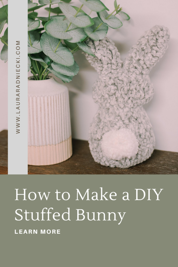 How to Make a DIY Stuffed Bunny for Kids | Easy Easter Decor