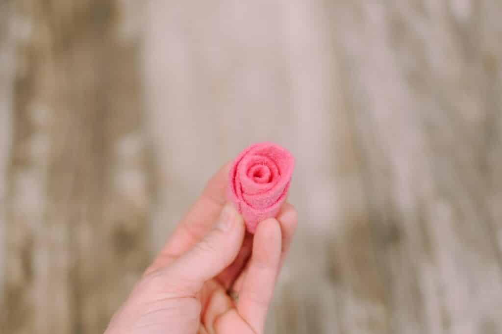 How to Make Felt Rose Flowers | Easy DIY Rose Flower