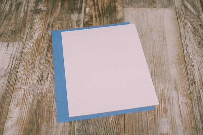How to Make a DIY Paper Book with Cardstock Cover - Laura Radniecki