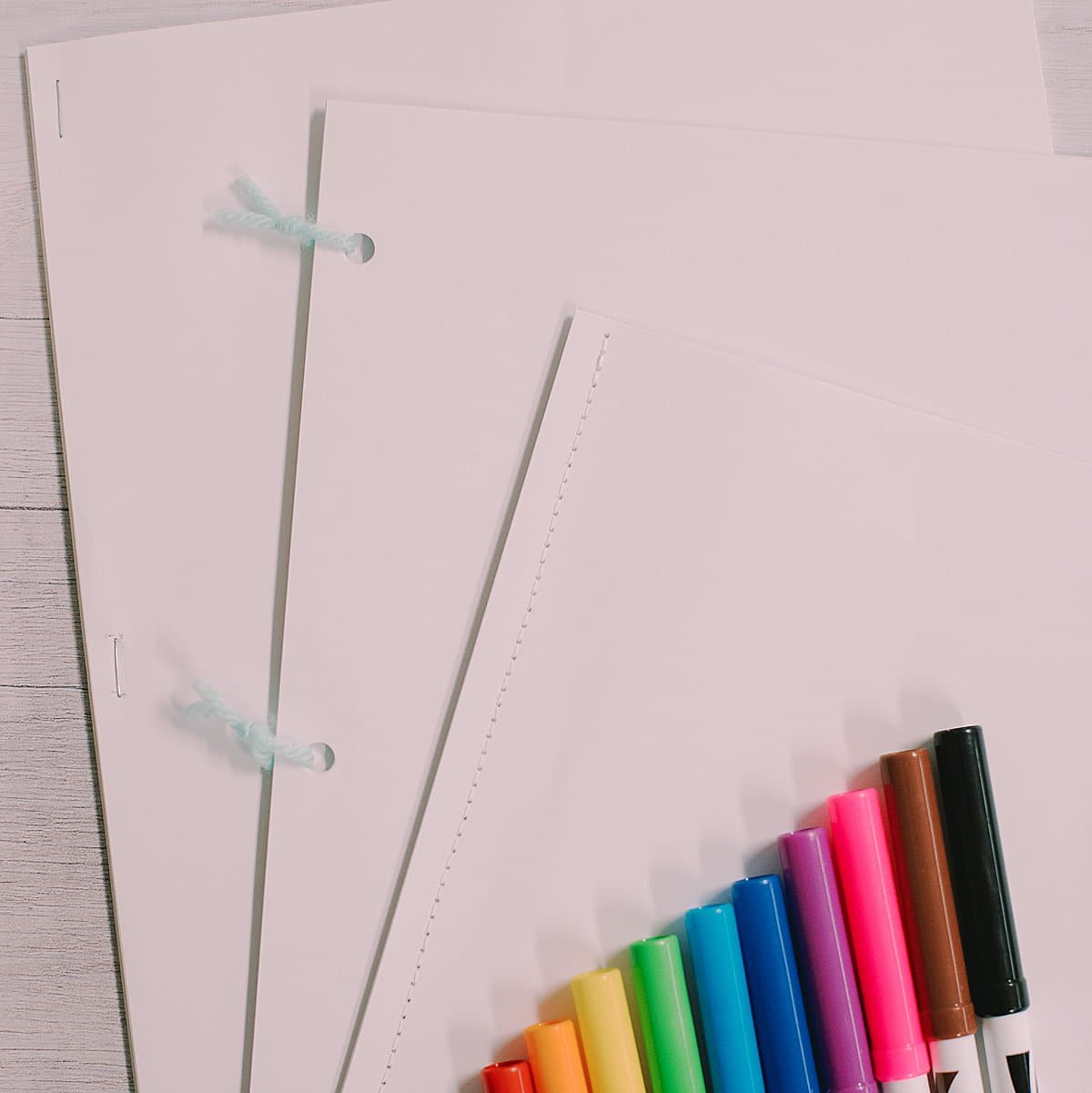 Three Ways to Make Blank Books with Printer Paper for Kids