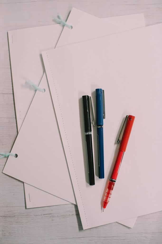 Three Ways to Make Blank Books with Printer Paper for Kids