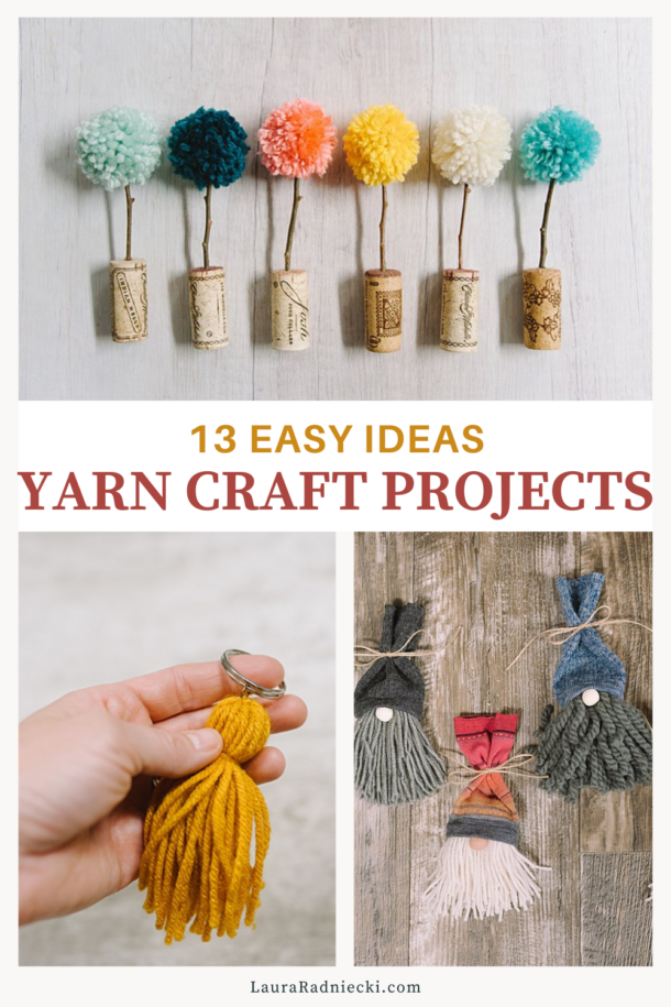 13 Easy Yarn Craft Ideas | DIY Crafts with Yarn