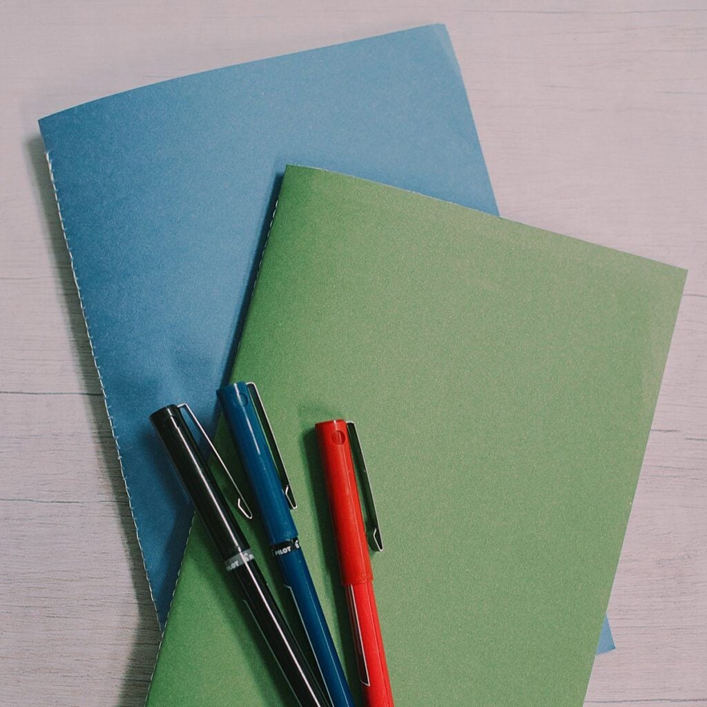 How to Make a DIY Paper Book with Cardstock Cover - Laura Radniecki