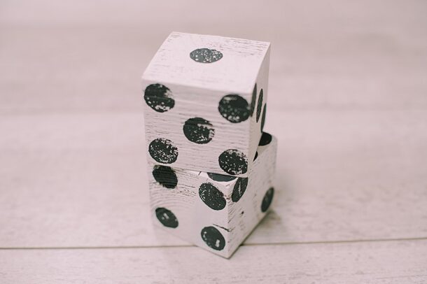 How to Make DIY Jumbo Wooden Dice with Wood Blocks