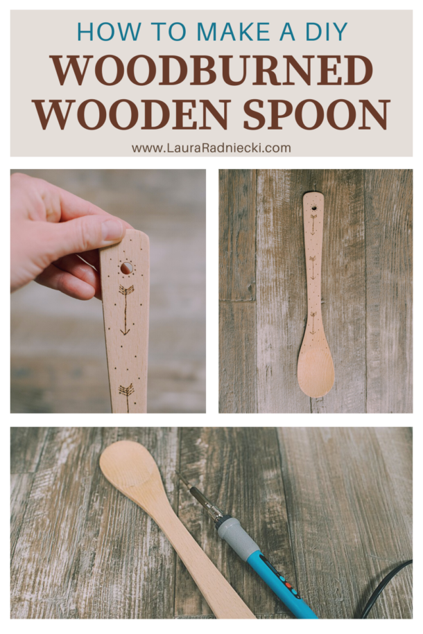 DIY Woodburned Wooden Spoon