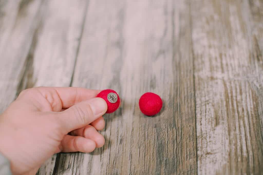 How to Make Felt Ball Earrings | Felt Ball Jewelry Ideas - Laura Radniecki