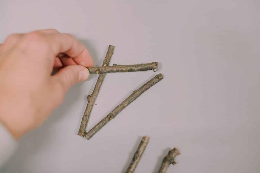 How to Make Stick Christmas Ornaments | DIY Nature Ornaments
