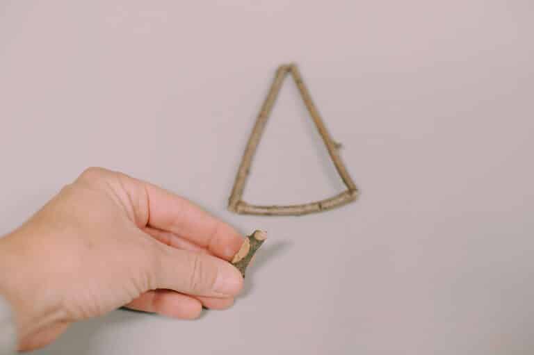 How to Make Stick Christmas Ornaments | DIY Nature Ornaments