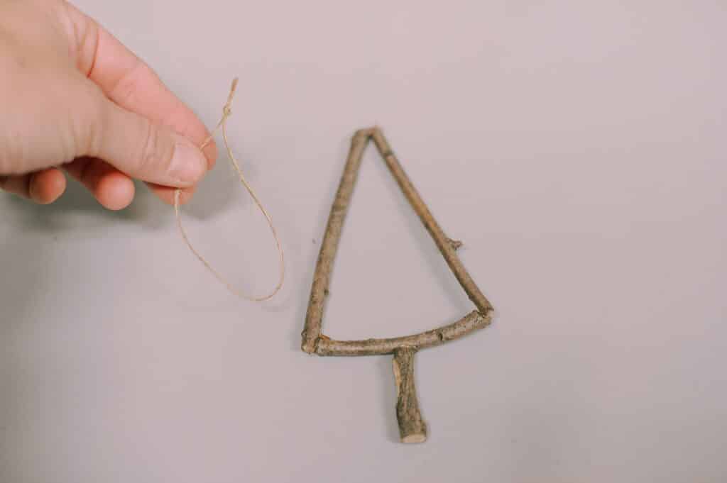 How to Make Stick Christmas Ornaments | DIY Nature Ornaments