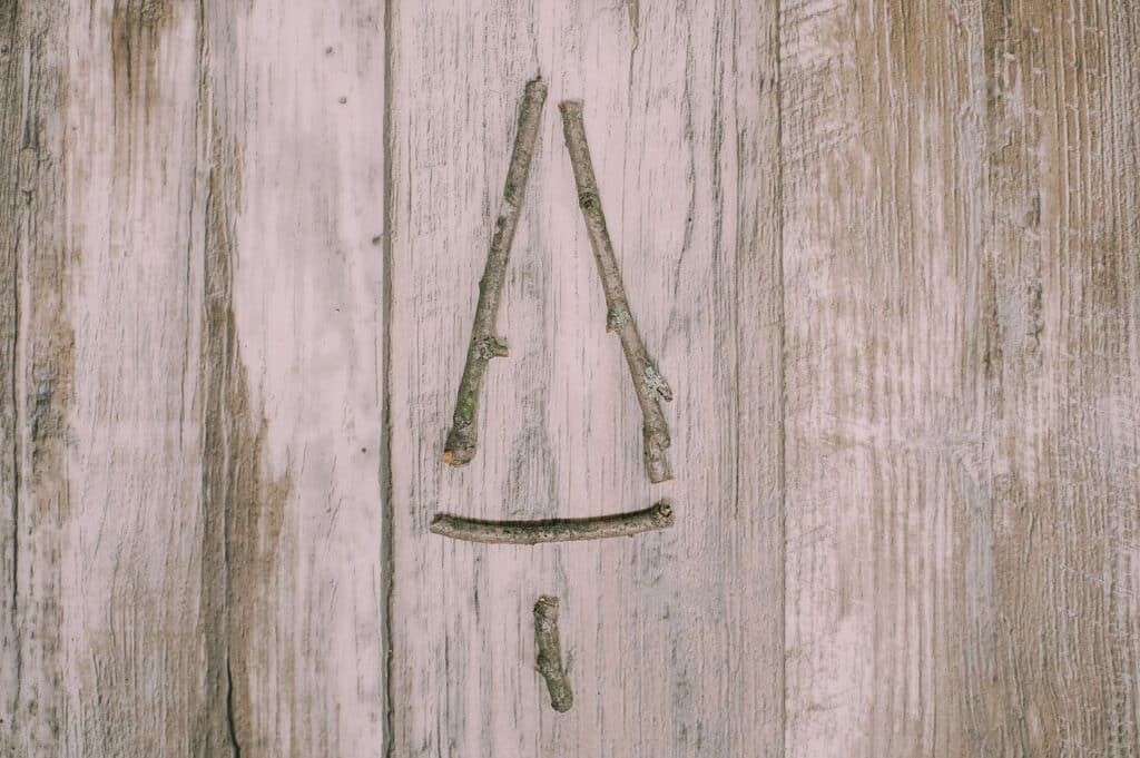 How to Make a Twine-Wrapped Stick Tree Ornament