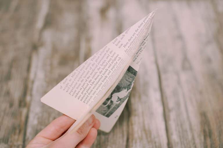 How to Make Book Page Trees | Easy Book Page Crafts - Laura Radniecki