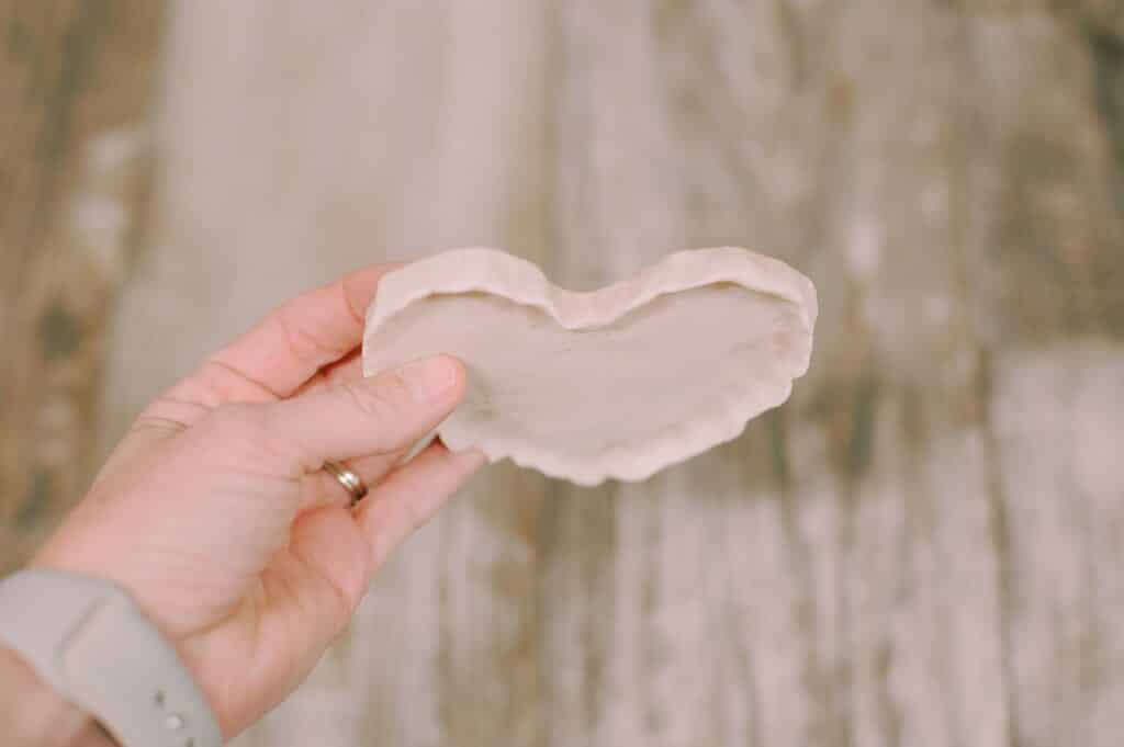 How to Make a Heart-Shaped Salt Dough Jewelry Dish - Laura Radniecki