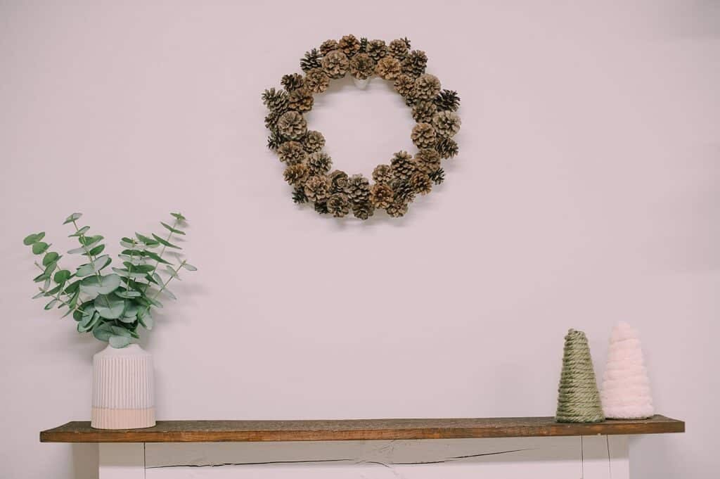 How to Make DIY Chunky Yarn-Wrapped Styrofoam Trees