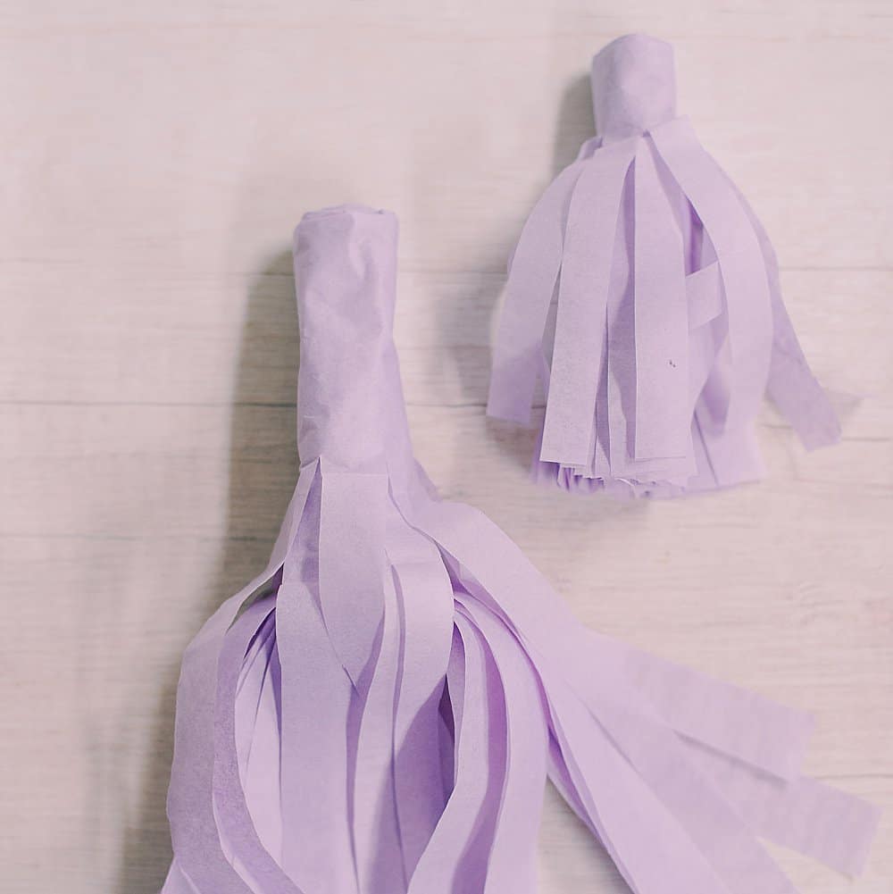 How to Make Tissue Paper Tassels | DIY Tissue Paper Crafts