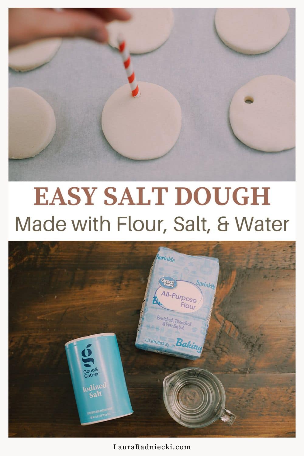 Easy DIY Salt Dough Recipe | How to Make Salt Dough - Laura Radniecki