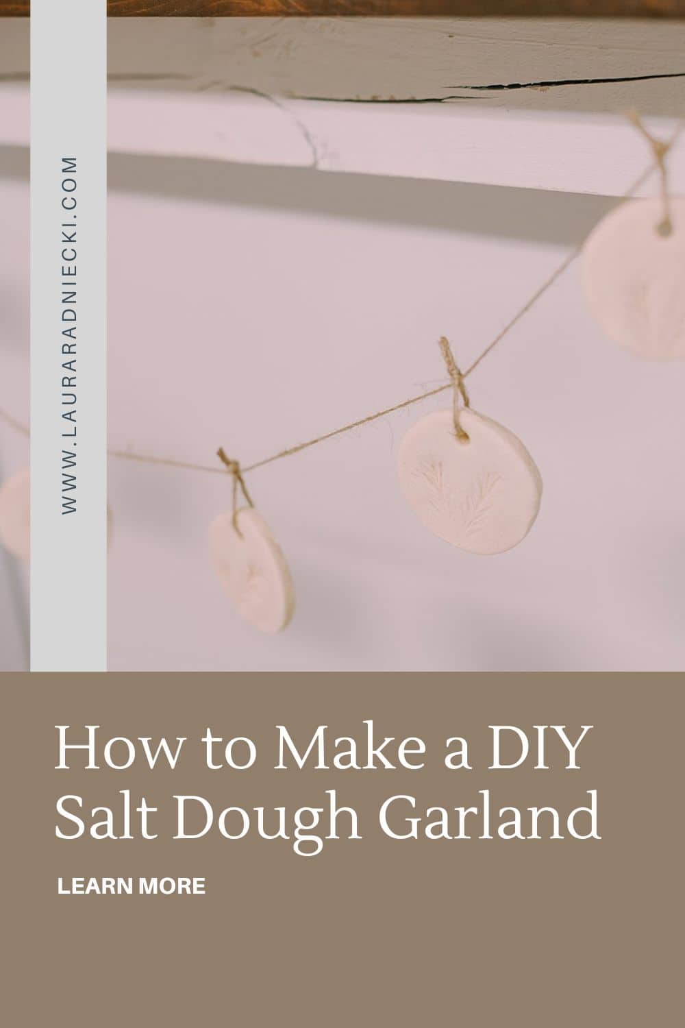How to Make a DIY Salt Dough Garland | Salt Dough Craft Ideas - Laura ...