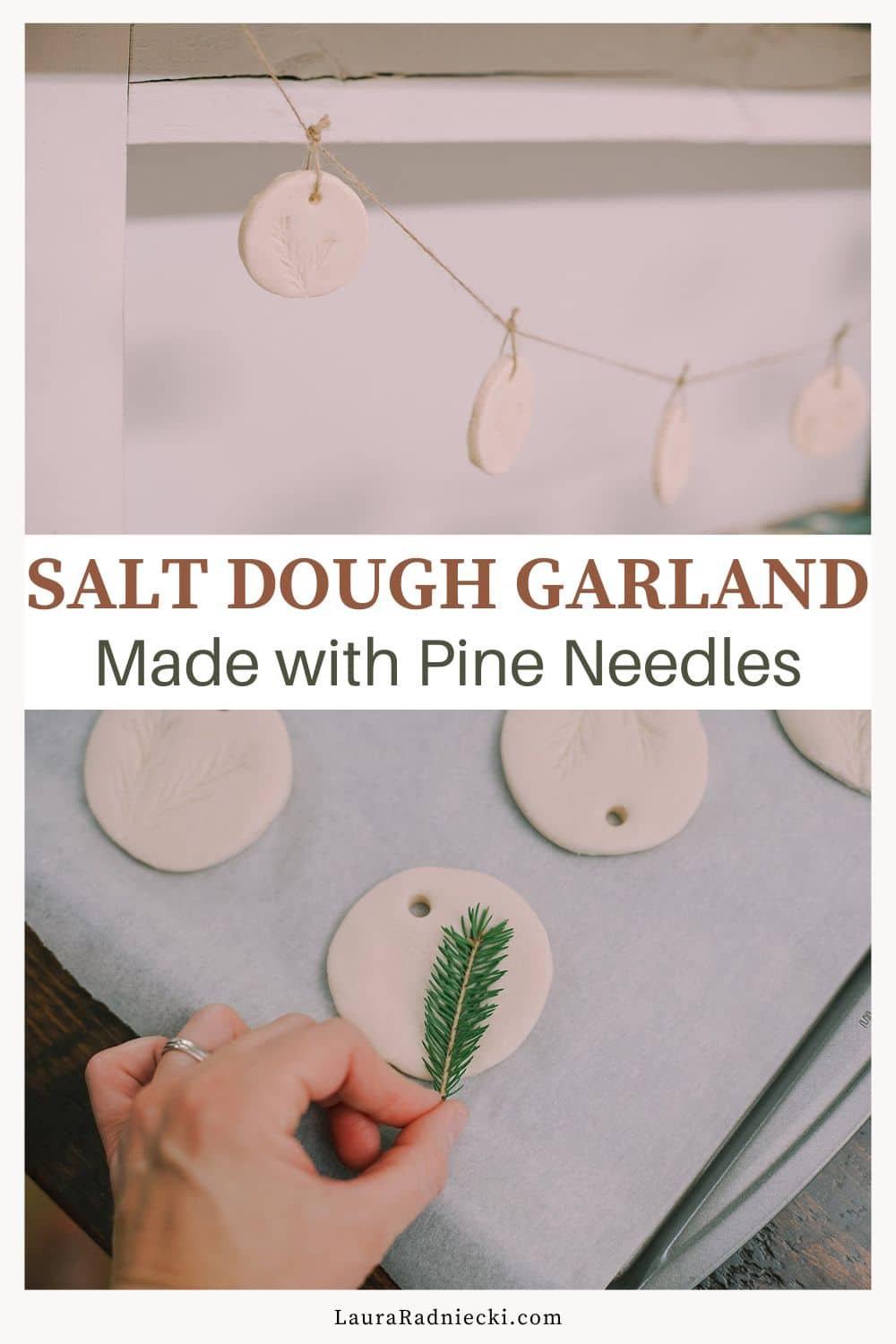 How to Make a DIY Salt Dough Garland | Salt Dough Craft Ideas - Laura ...