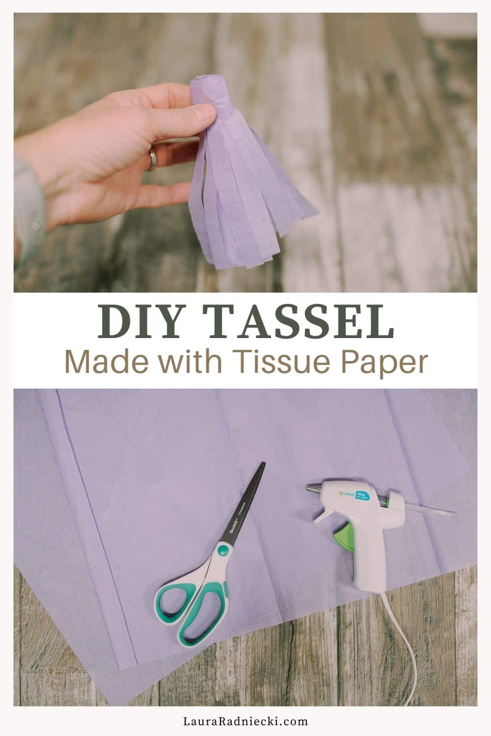 How to Make Tissue Paper Tassels | DIY Tissue Paper Crafts - Laura ...